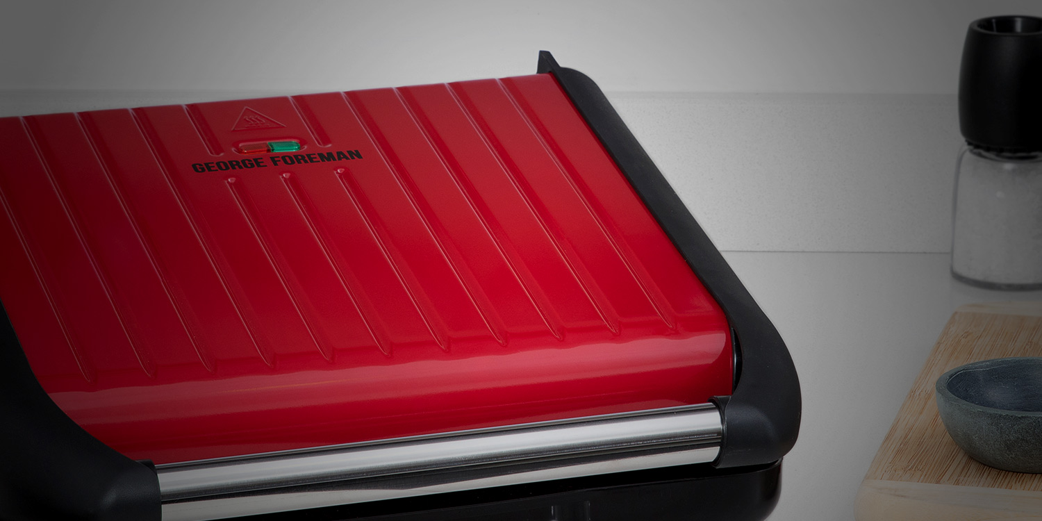 Premium steel finish | George Foreman Grills